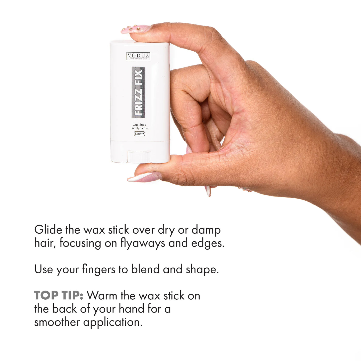 Frizz Fix Wax Stick – Control Frizz & Style | Voduz – Voduz Hair EU
