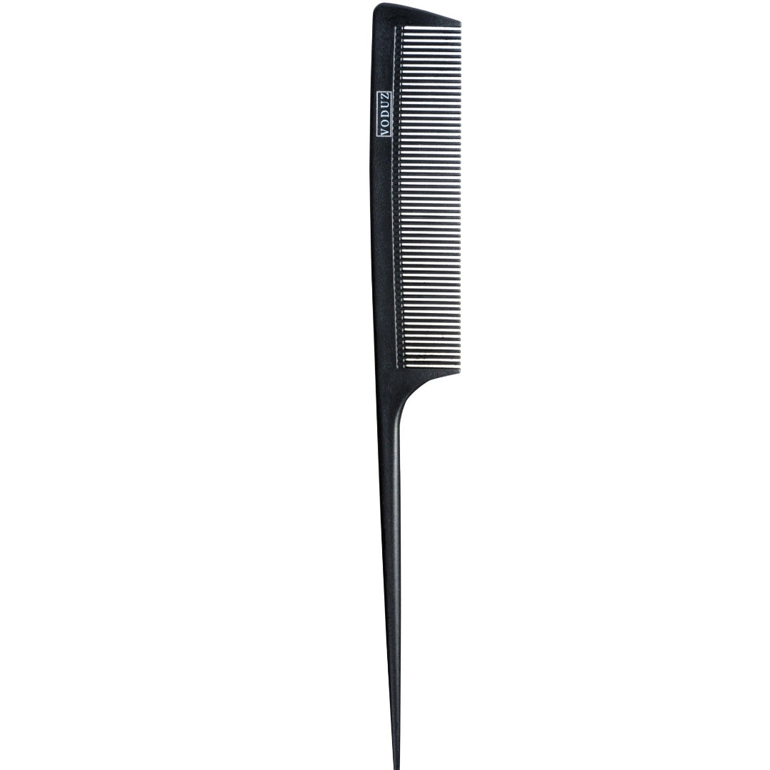 'On Point' - Tail Comb (Black) – Voduz Hair EU